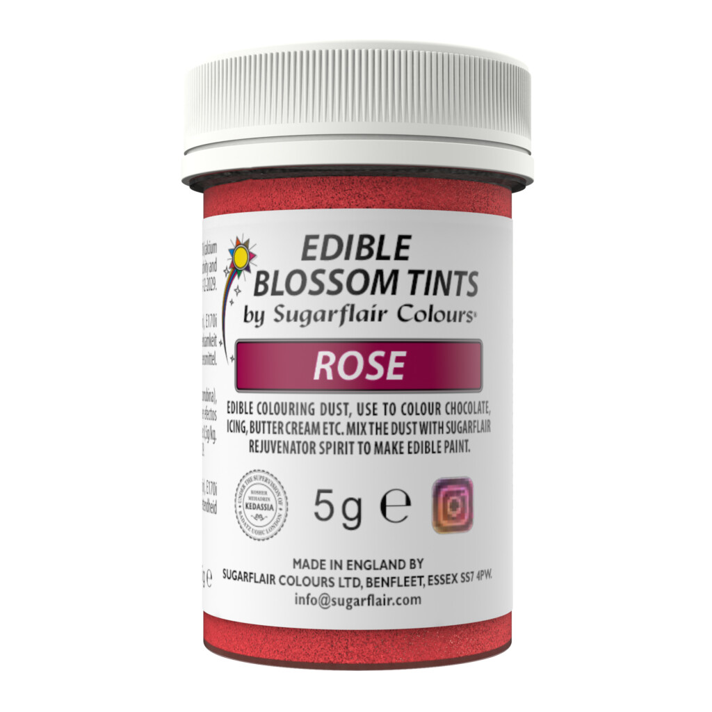 Sugarflair Food Colouring Dust (Blossom Tint) – Rose 5g – SugarFlair