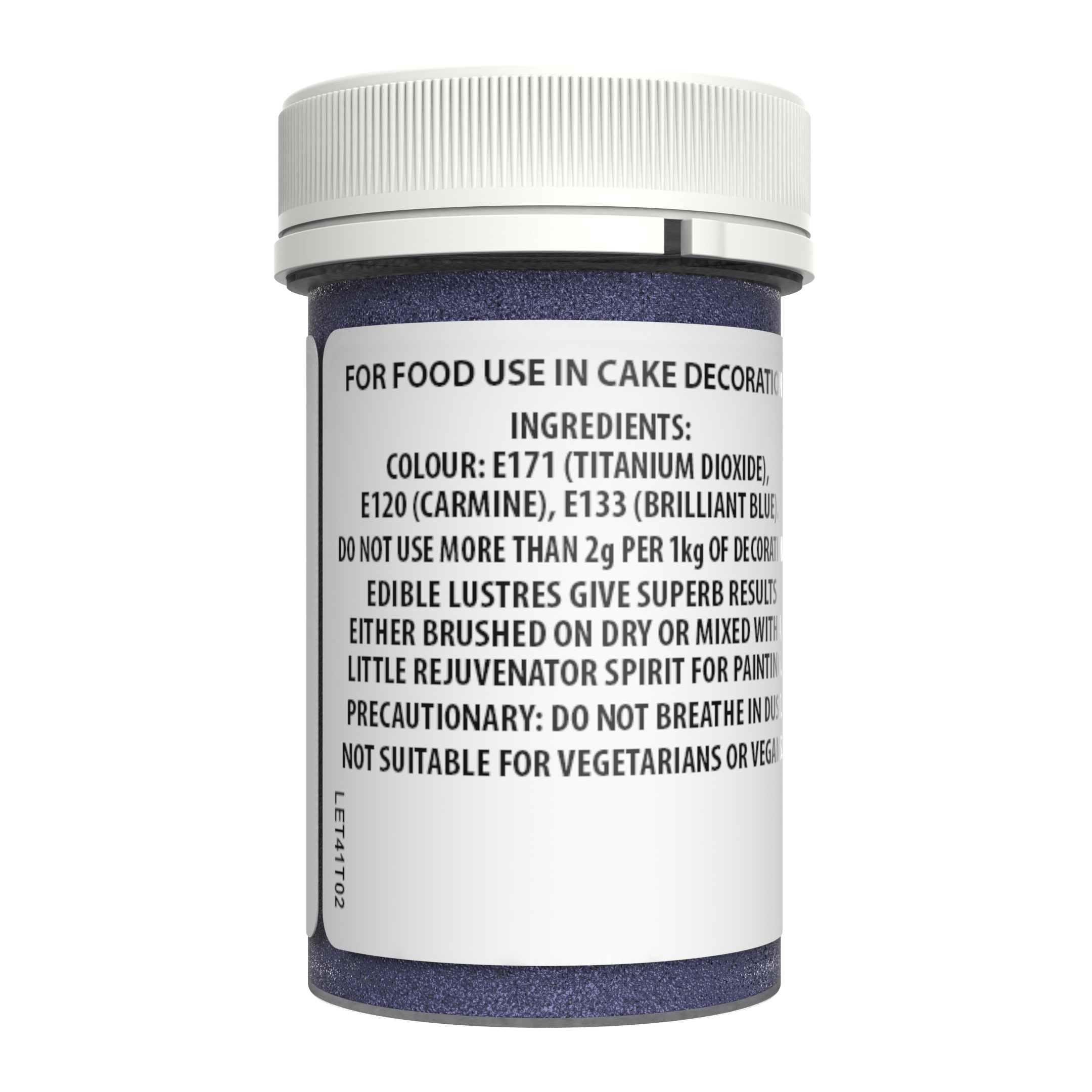 Sugarflair Lustre Dust – Purple Sparkle 4g – Sugar Flair