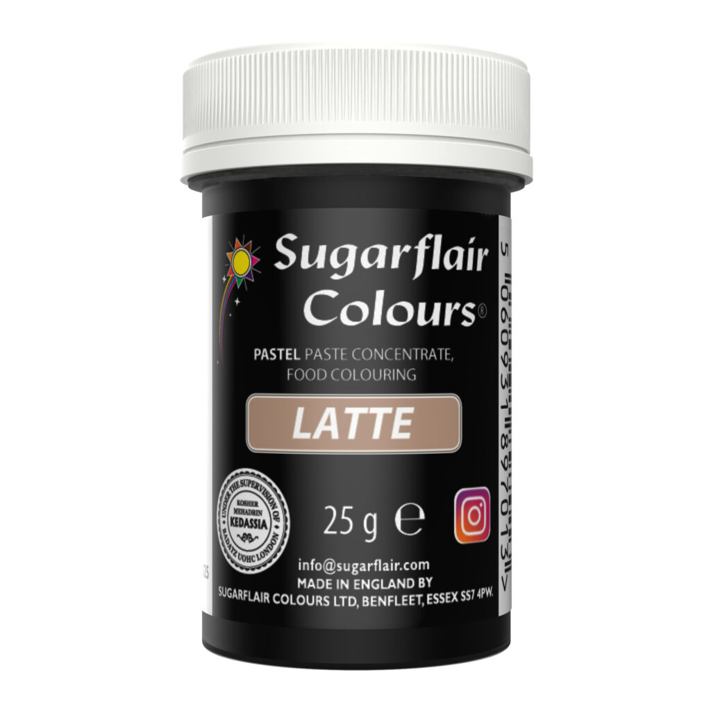 Sugarflair Pastel Paste Colour – Latte 25g – SugarFlair