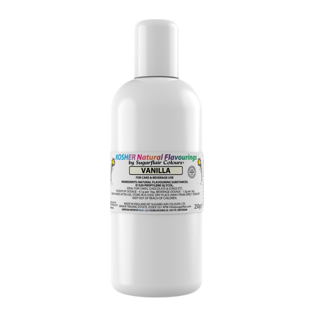 Sugarflair Kosher Natural Concentrated Flavouring – Vanilla 250g ...